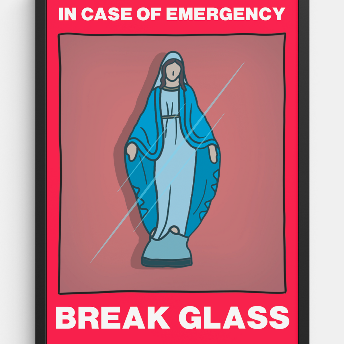 POSTER BREAK GLASS – THECLINO®